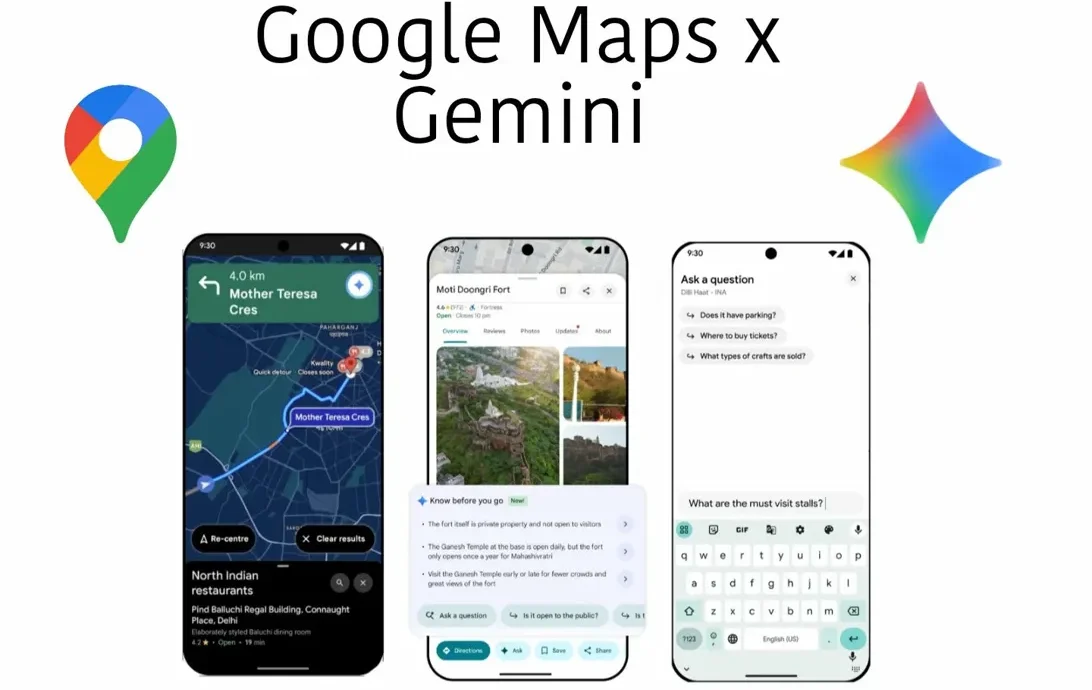 Gemini Now Works for Walking and Cycling in Google Maps - MobileMall Blog